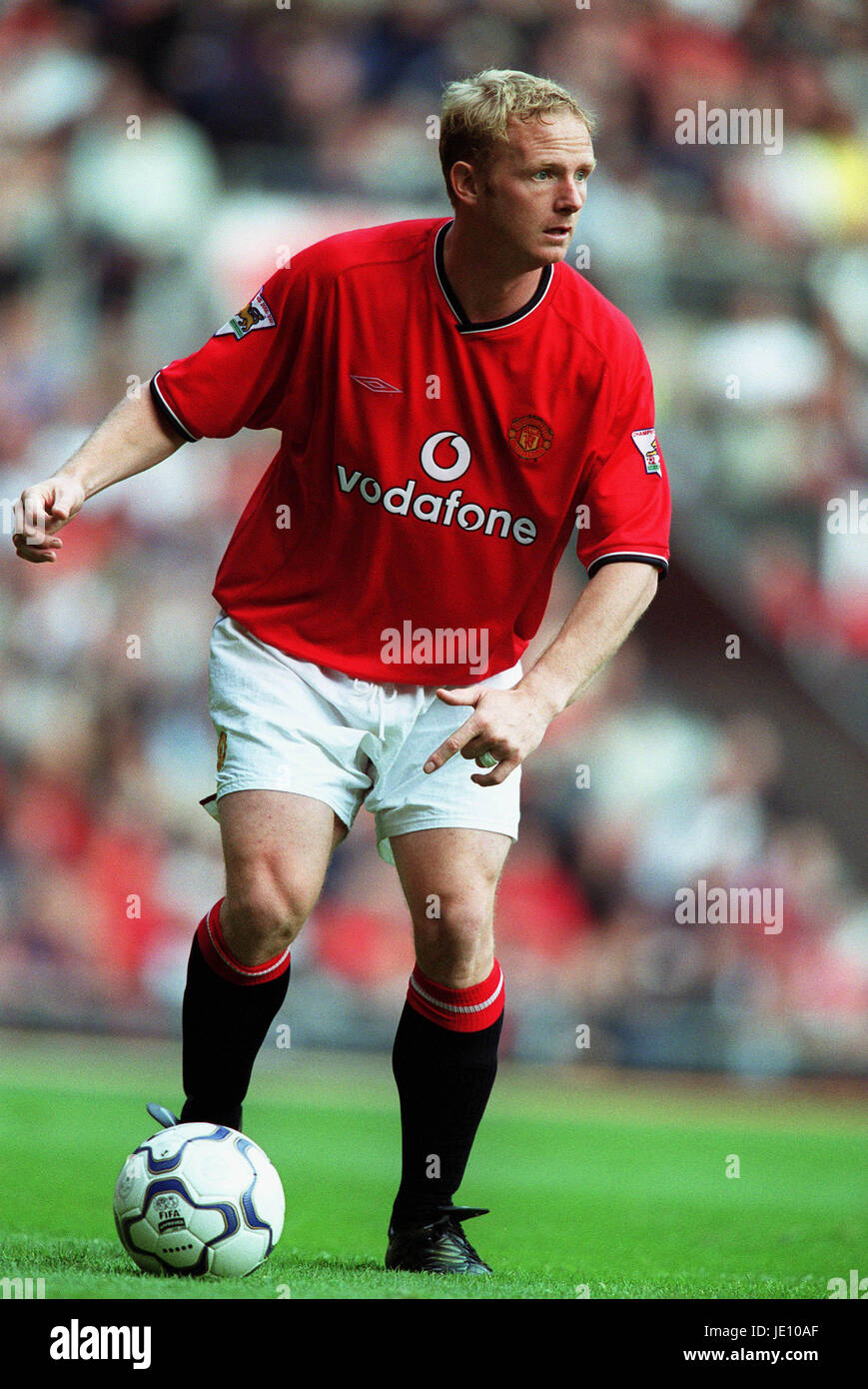 DAVID MAY MANCHESTER UNITED FC MANCHESTER OLD TRAFFORD 22 September ...