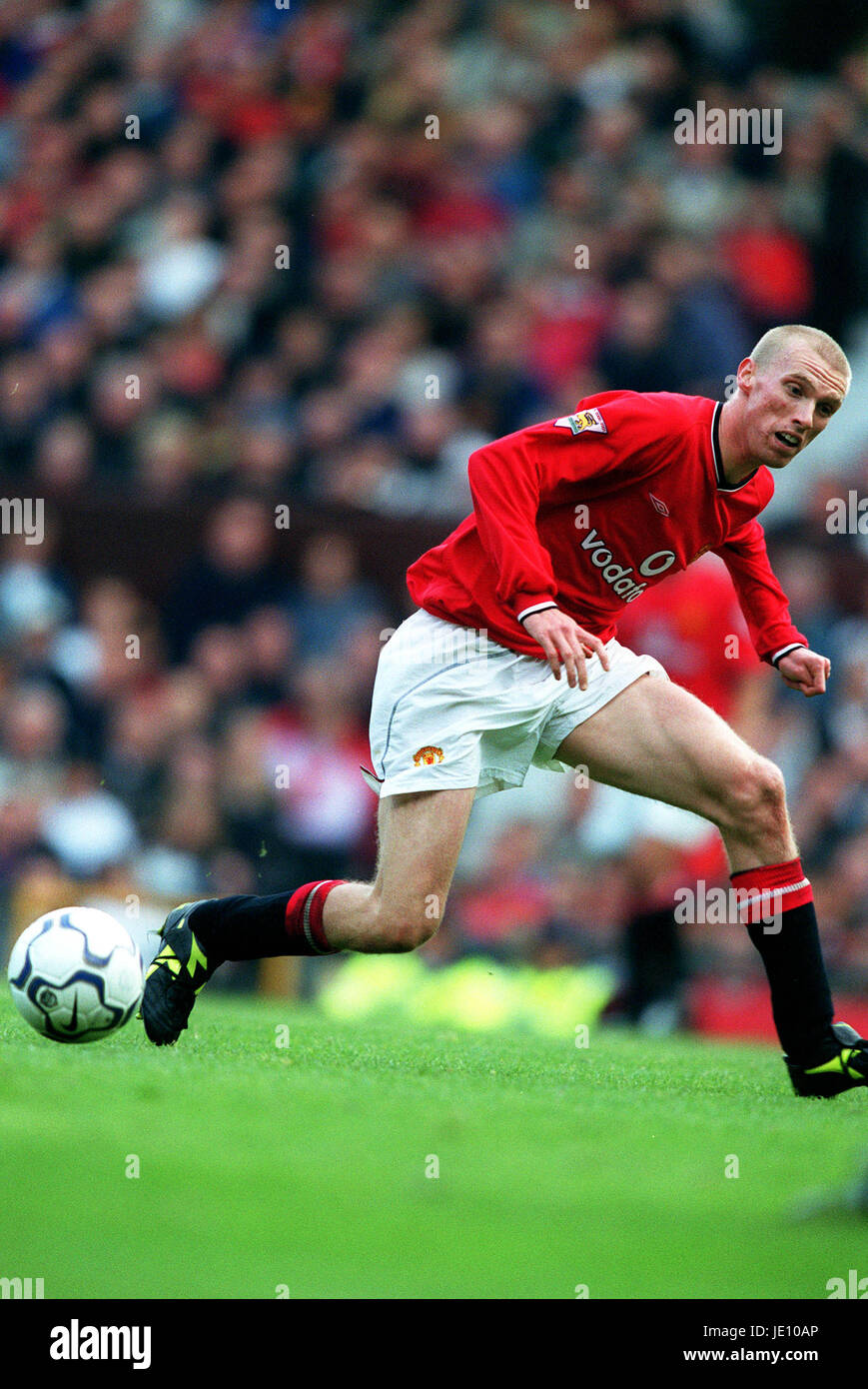 LUKE CHADWICK MANCHESTER UNITED FC MANCHESTER OLD TRAFFORD 22 September ...