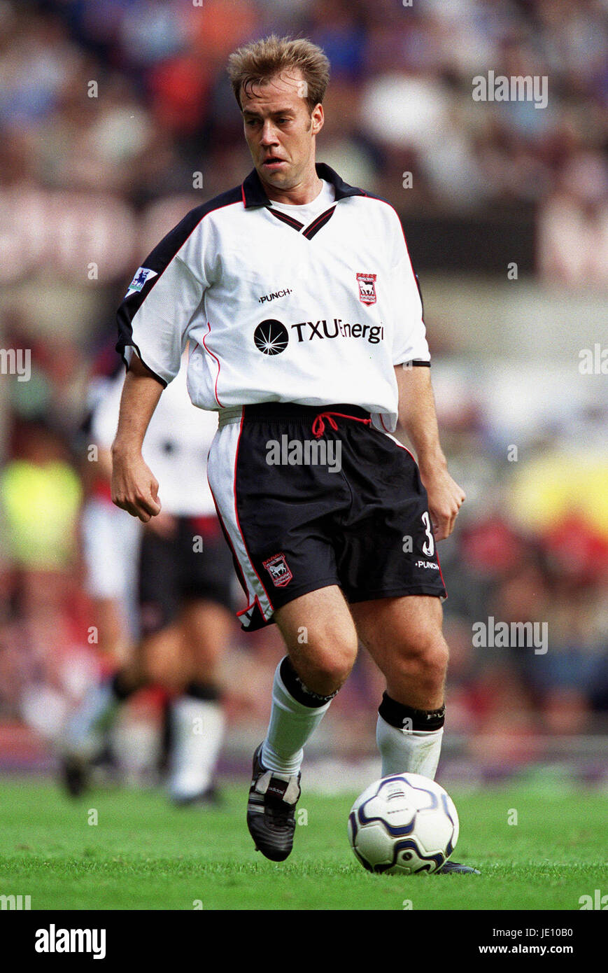 JAMIE CLAPHAM IPSWICH TOWN FC MANCHESTER OLD TRAFFORD 22 September 2001 ...
