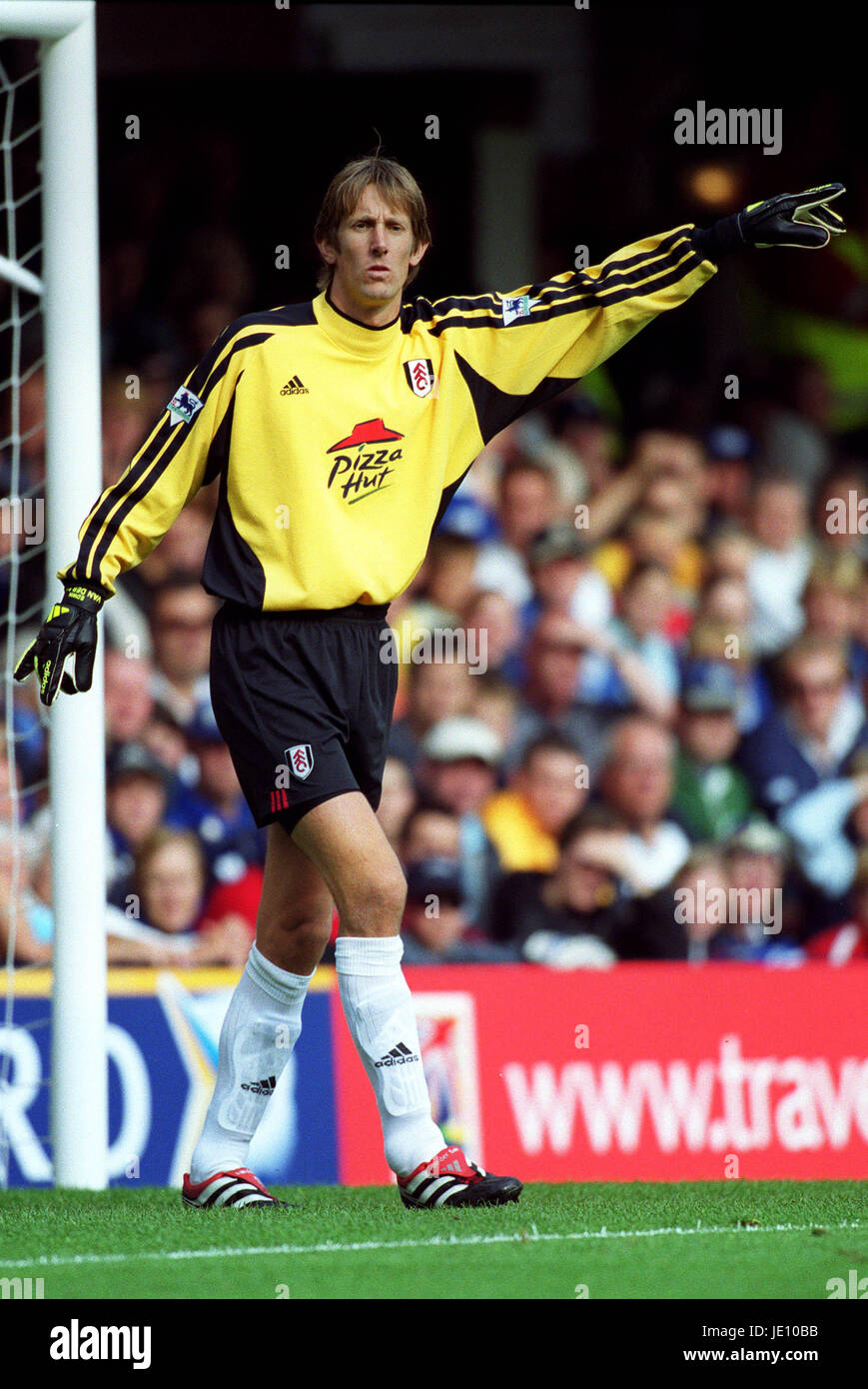 EDWIN VAN DER SAR FULHAM 22 September 2001 Stock Photo - Alamy