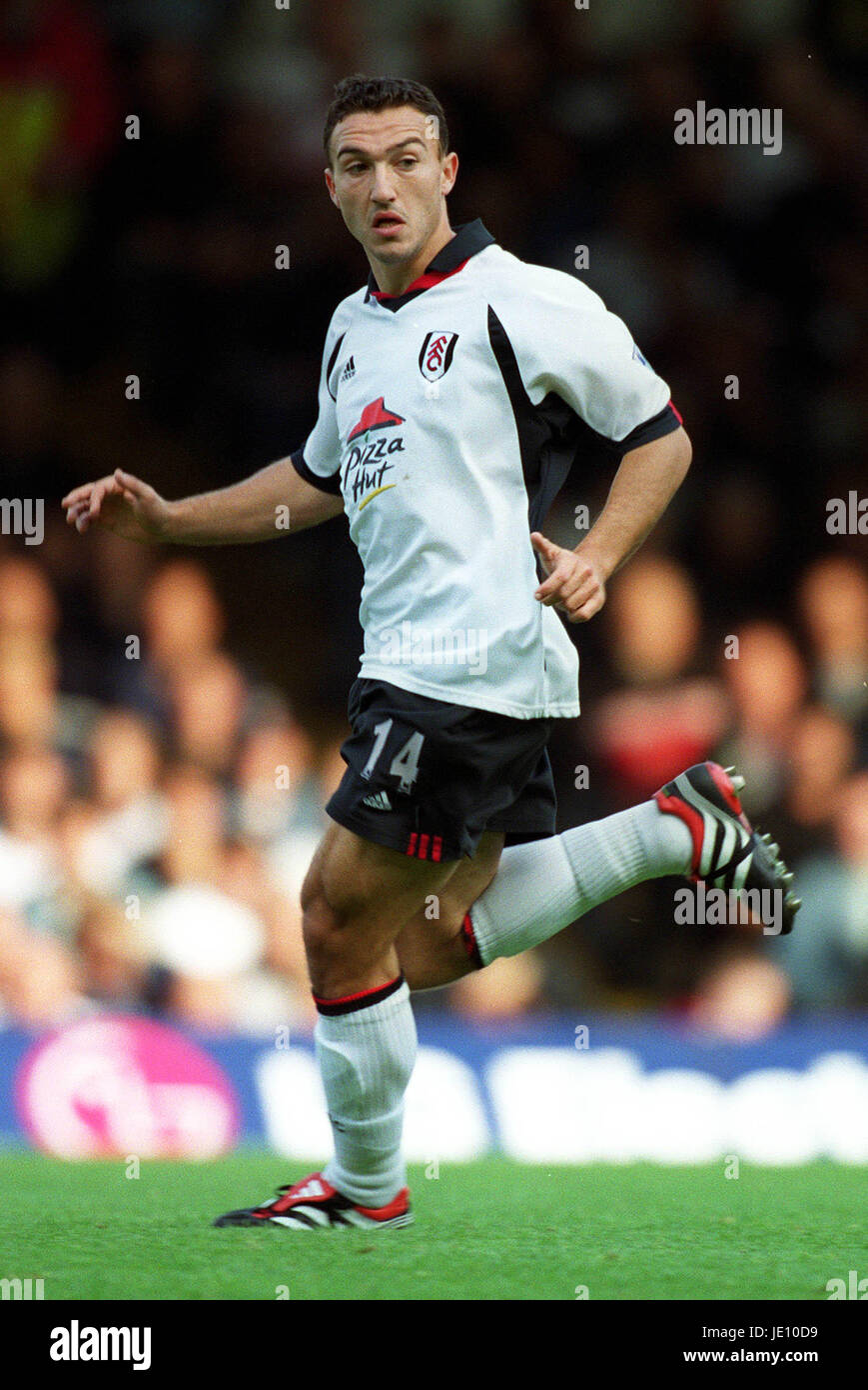 STEED MALBRANQUE FULHAM FC LEICESTER 22 September 2001 Stock Photo - Alamy