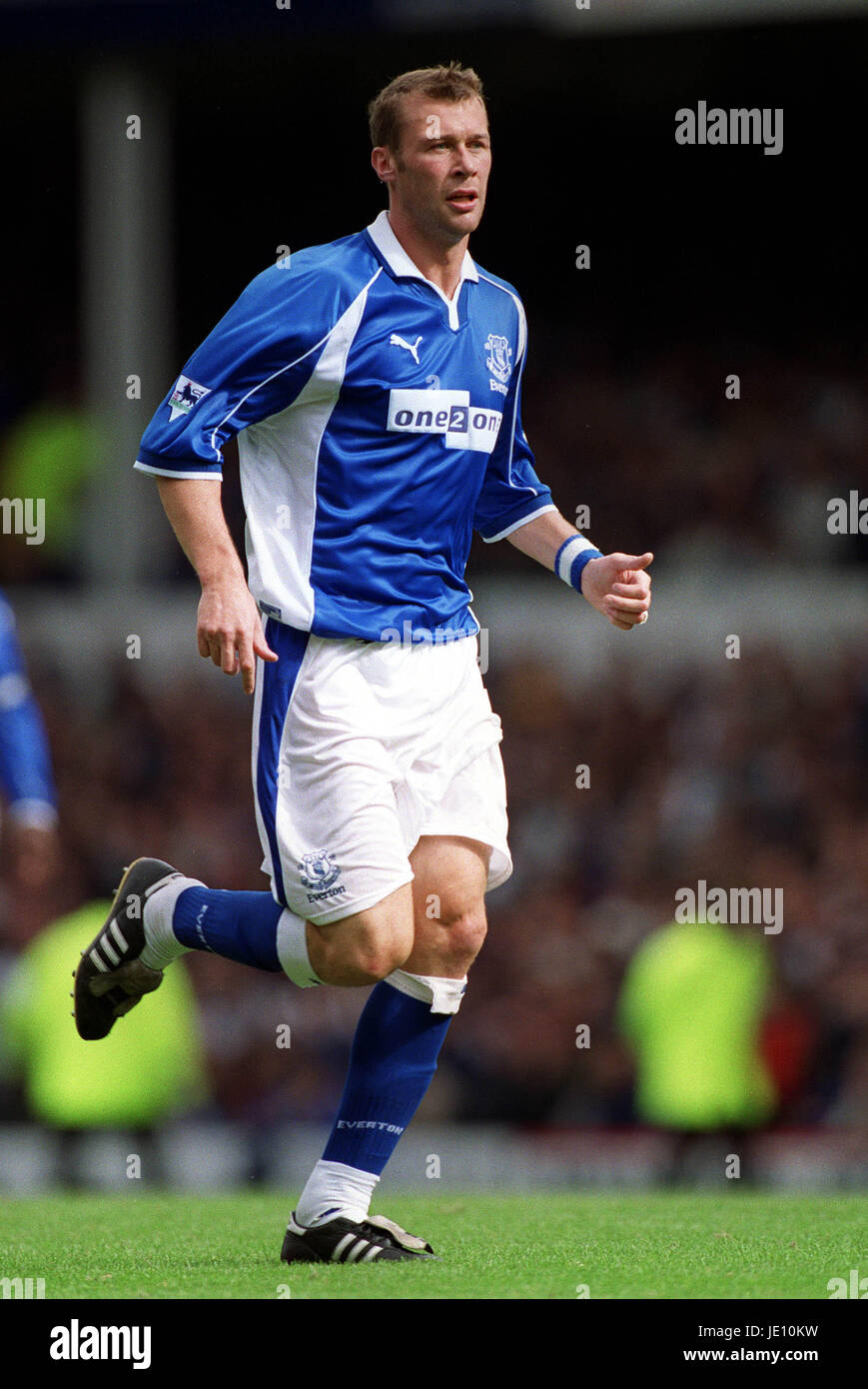 DUNCAN FERGUSON EVERTON FC GOODISON PARK EVERTON 15 September 2001 ...