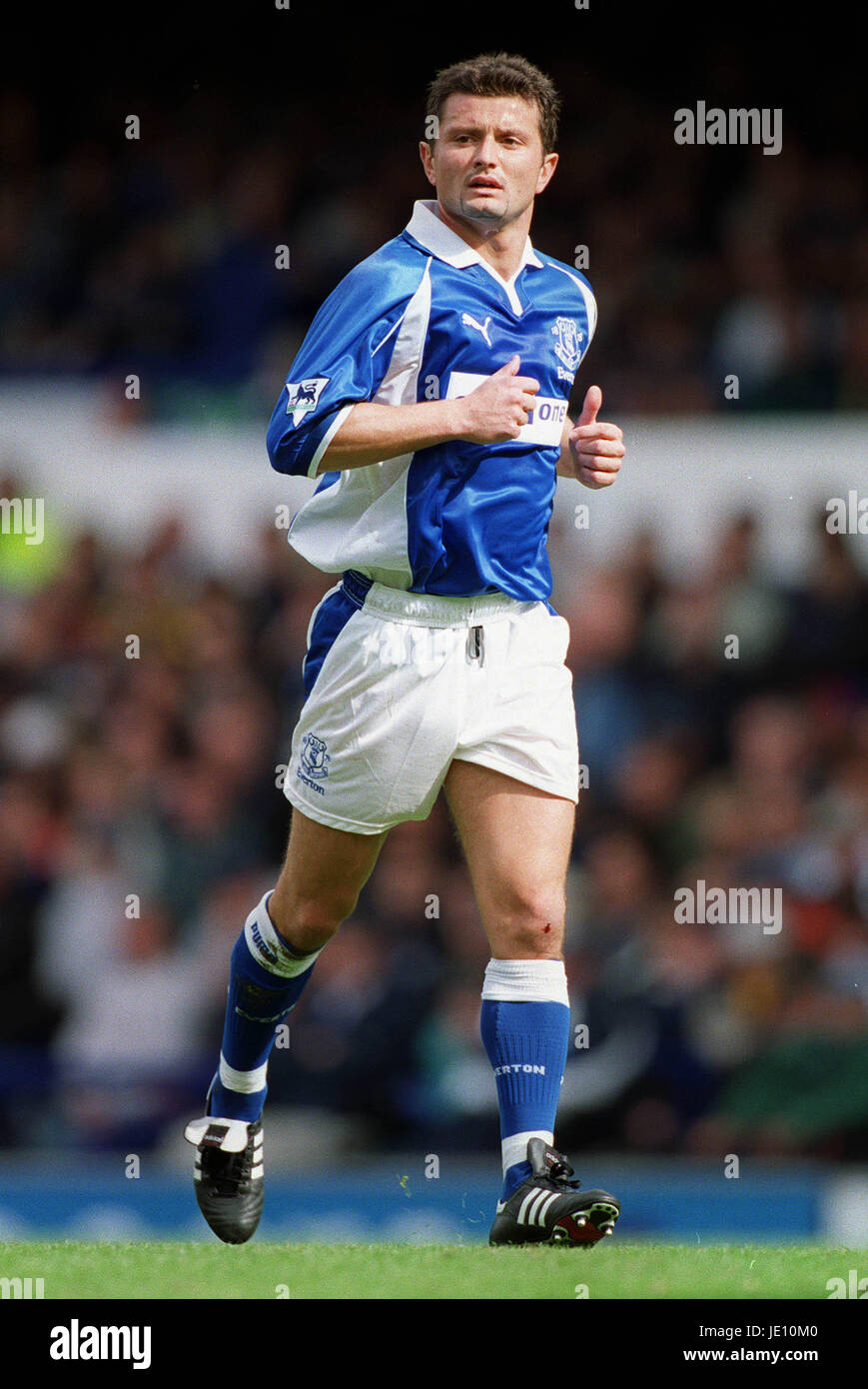 TOMASZ RADZINSKI EVERTON FC GOODISON PARK EVERTON 15 September 2001 ...