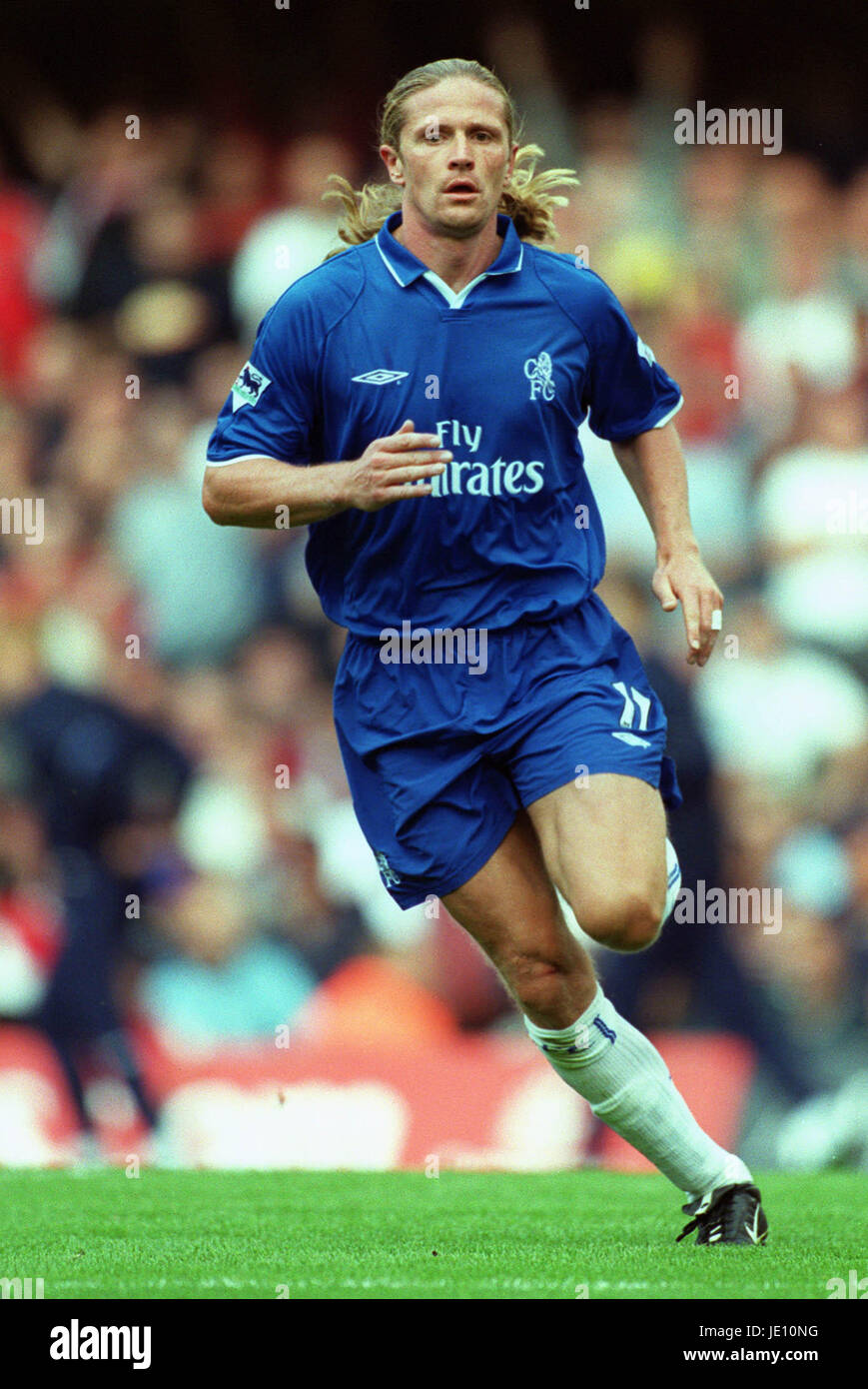 EMMANUEL PETIT CHELSEA FC STAMFORD BRIDGE LONDON ENGLAND 08 September ...