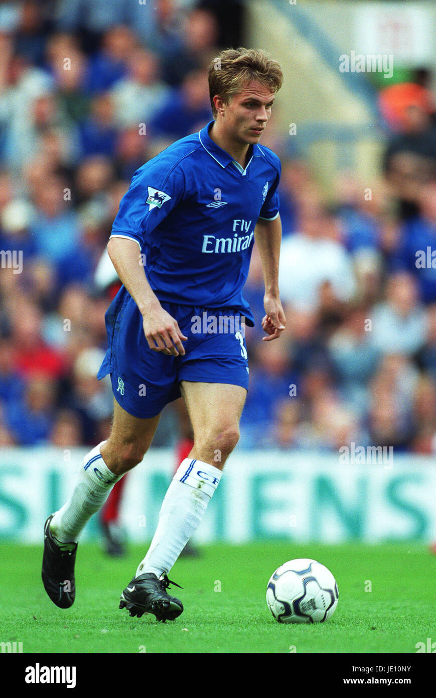 JESPER GRONKJAER CHELSEA FC STAMFORD BRIDGE LONDON ENGLAND 08 September ...