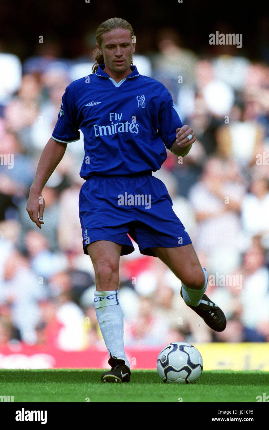 EMMANUEL PETIT CHELSEA FC STAMFORD BRIDGE LONDON ENGLAND 08 September ...