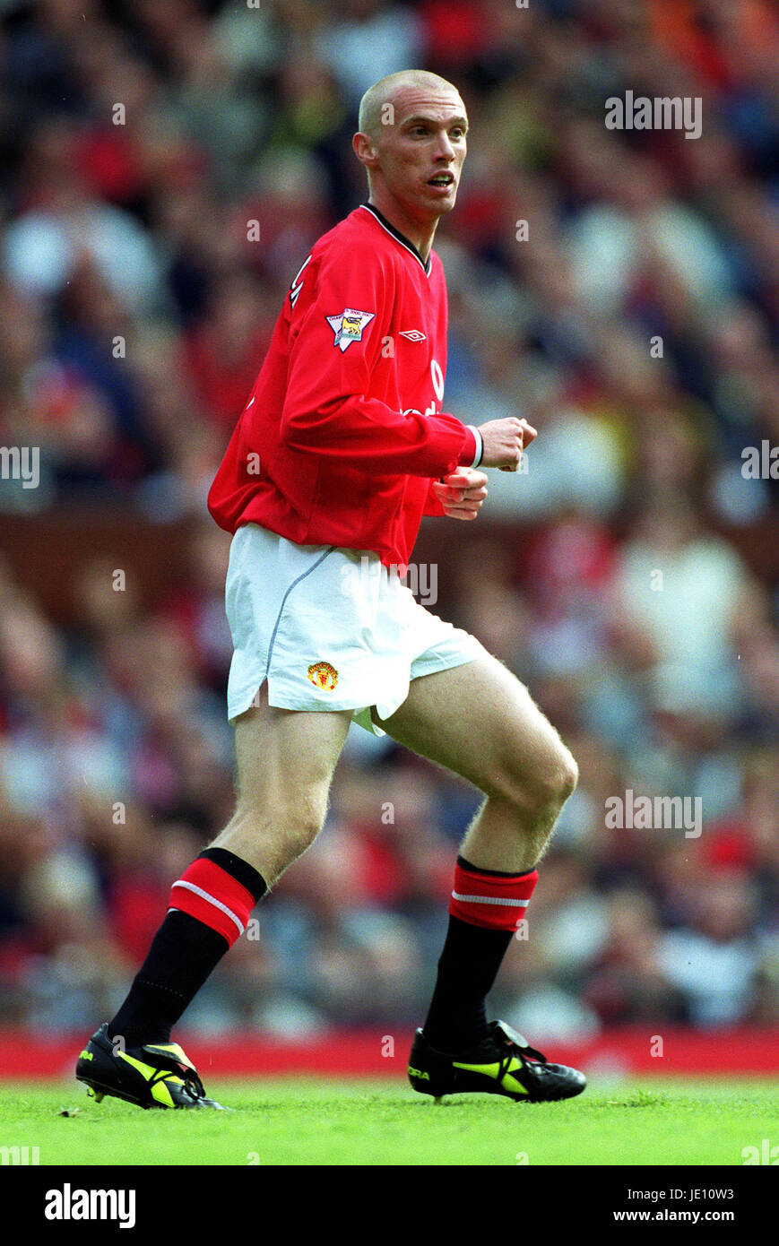 LUKE CHADWICK MANCHESTER UNITED FC OLD TRAFFORD MANCHESTER 08 September ...