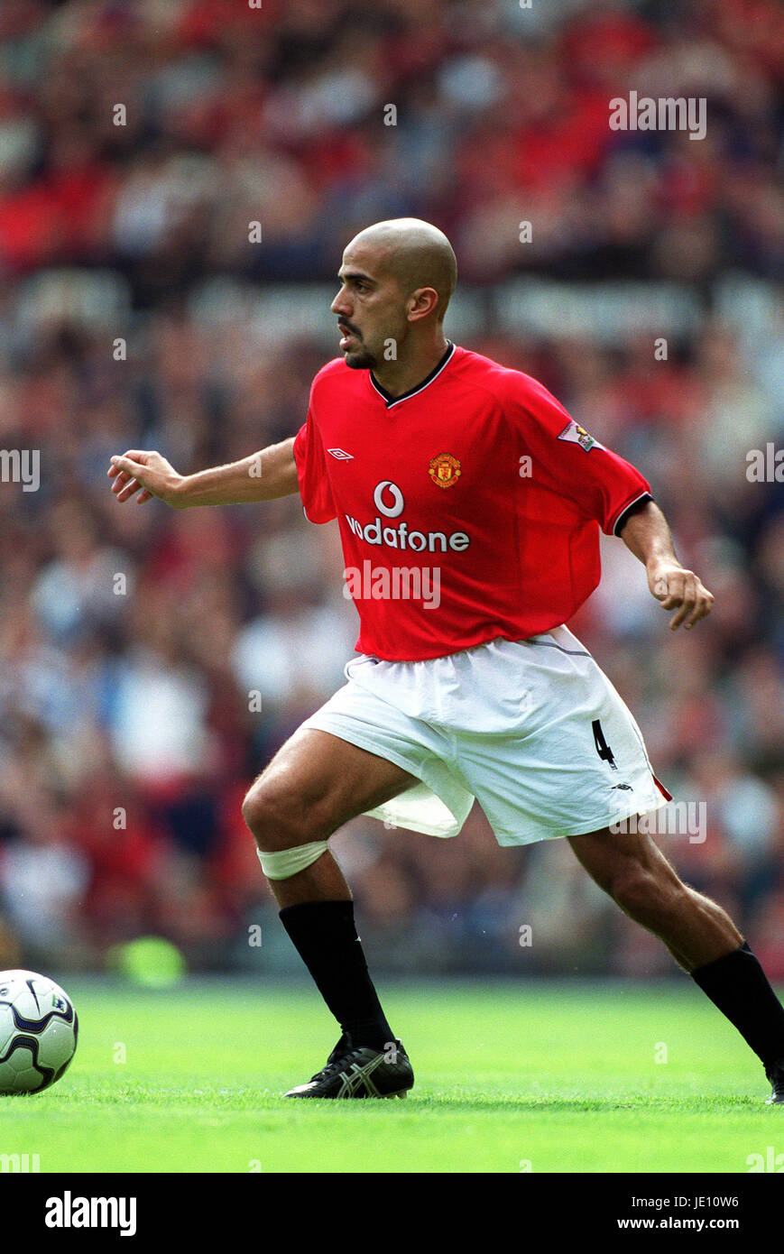 JUAN VERON MANCHESTER UNITED FC OLD TRAFFORD MANCHESTER 08 September ...