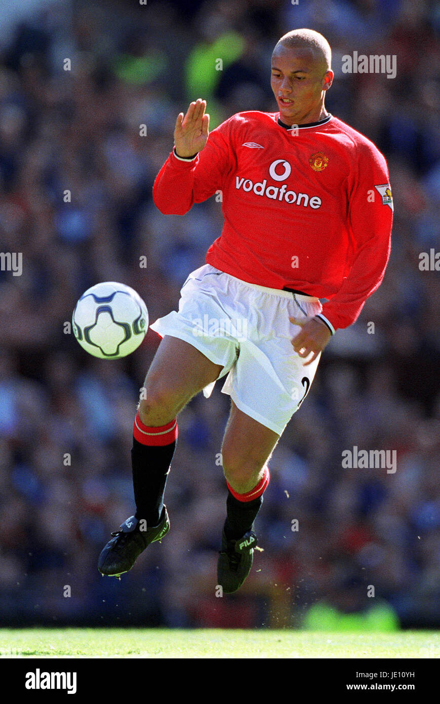 WESLEY BROWN MANCHESTER UNITED FC OLD TRAFFORD MANCHESTER 08 September ...