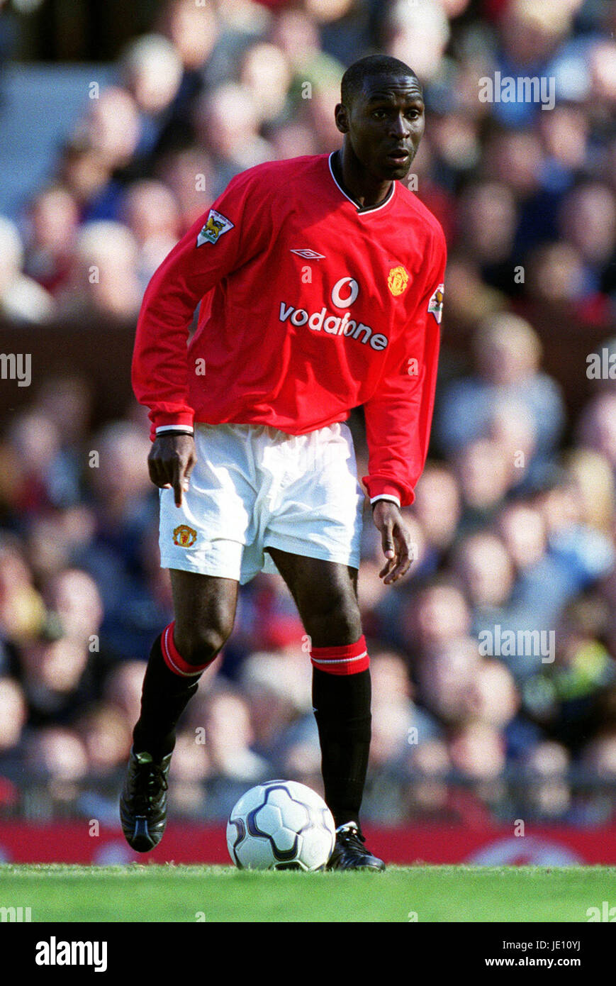 ANDY COLE MANCHESTER UNITED FC OLD TRAFFORD MANCHESTER 08 September ...