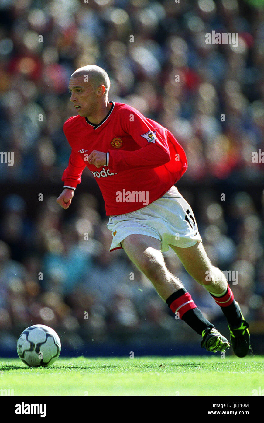 LUKE CHADWICK MANCHESTER UNITED FC OLD TRAFFORD MANCHESTER 08 September ...