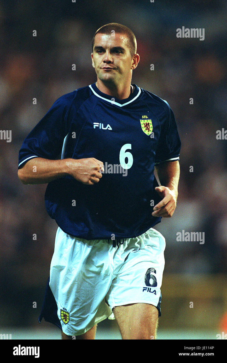 DOMINIC MATTEO SCOTLAND & LEEDS UNITED FC BRUSSELS STADE ROI BAUDOUIN ...