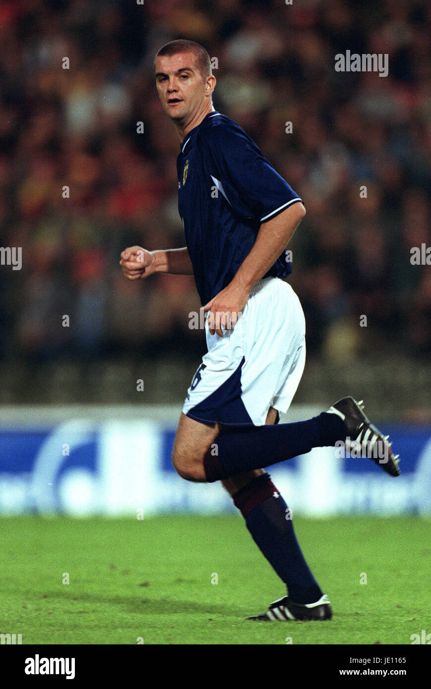 DOMINIC MATTEO SCOTLAND & LEEDS UNITED FC STADE ROI BAUDOUIN BRUSSELS ...