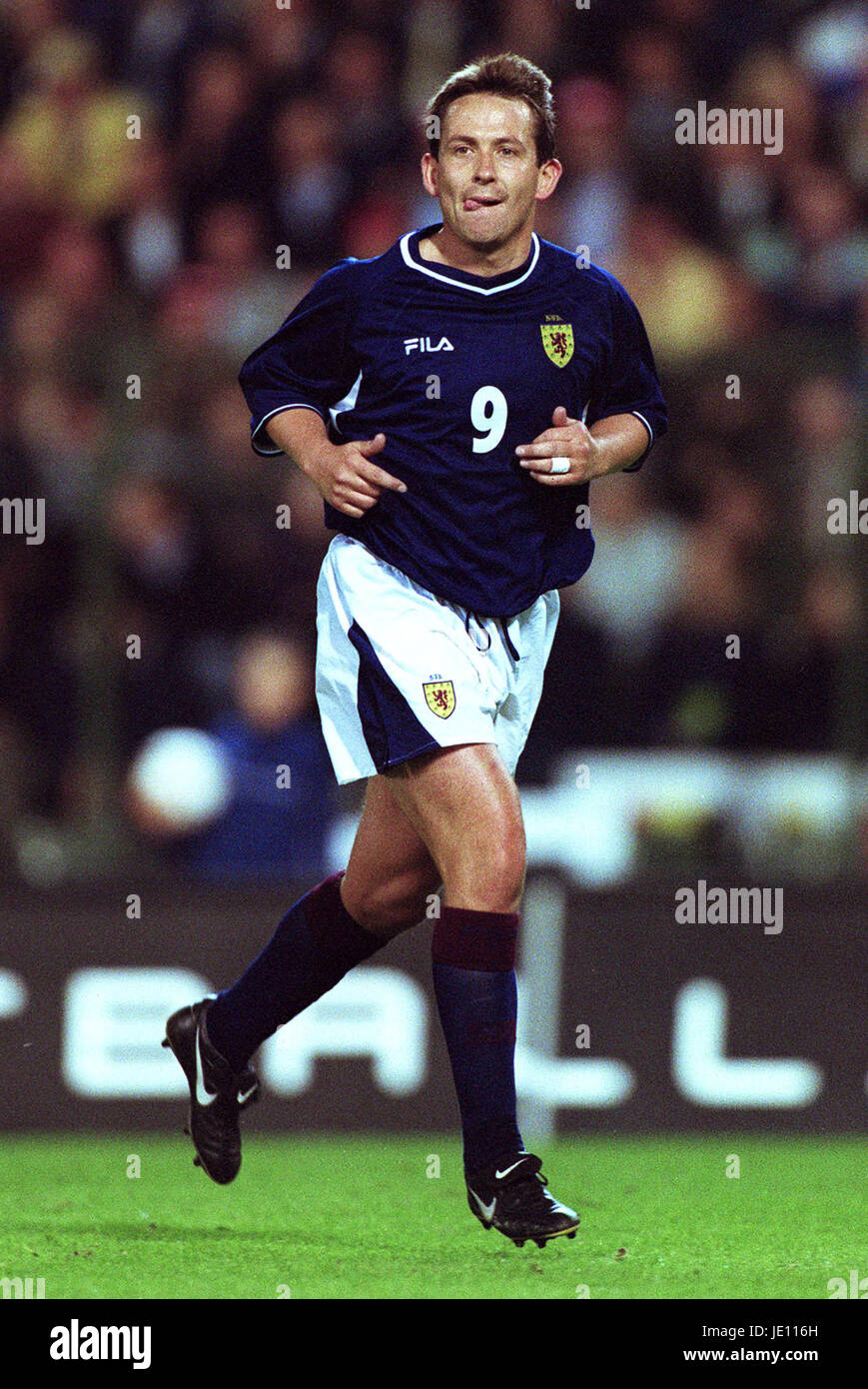 BILLY DODDS SCOTLAND & GLASGOW RANGERS FC STADE ROI BAUDOUIN BRUSSELS ...