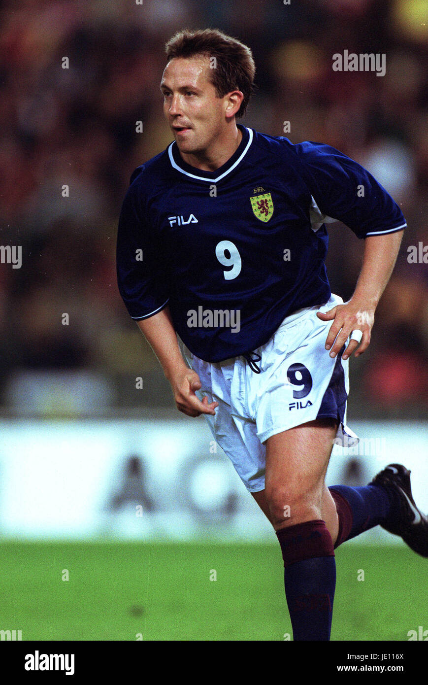 BILLY DODDS SCOTLAND & GLASGOW RANGERS FC STADE ROI BAUDOUIN BRUSSELS ...