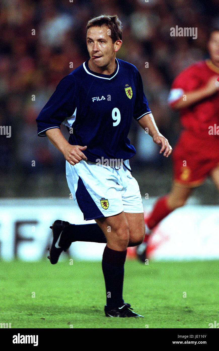 BILLY DODDS SCOTLAND & GLASGOW RANGERS FC STADE ROI BAUDOUIN BRUSSELS ...