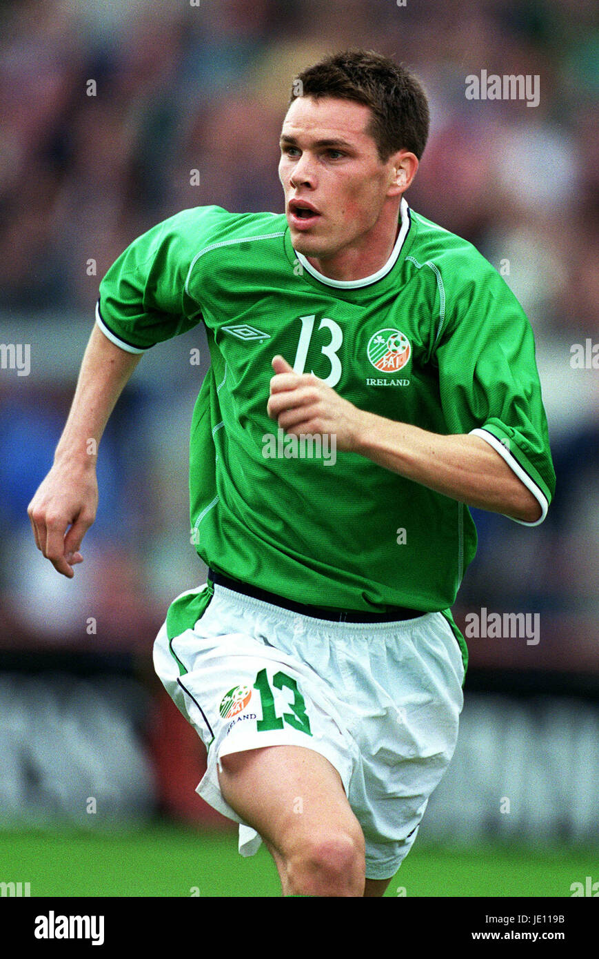 STEVE FINNAN REPUBLIC OF IRELAND & FULHAM LANSDOWNE ROAD DUBLIN IRELAND ...