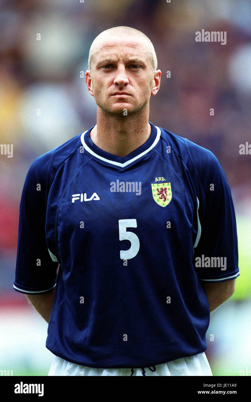 MATT ELLIOTT SCOTLAND & LEICESTER CITY FC HAMPDEN PARK GLASGOW 01 ...