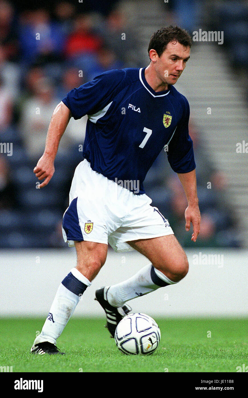 CHRISTIAN DAILLY SCOTLAND & WEST HAM UNITED FC HAMPDEN PARK GLASGOW 01 ...