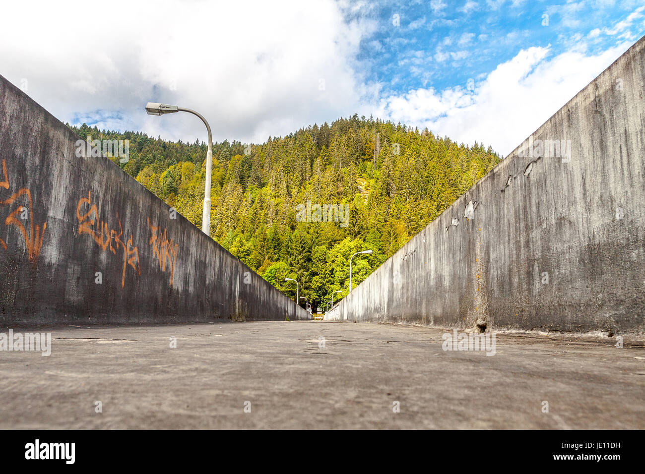 Staudamm im Hochschwarzwald Stock Photo - Alamy