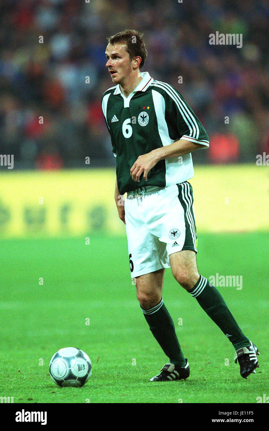 DIETMAR HAMANN GERMANY & LIVERPOOL FC MUNICH OLYMPIC STADIUM MUNICH 01 ...