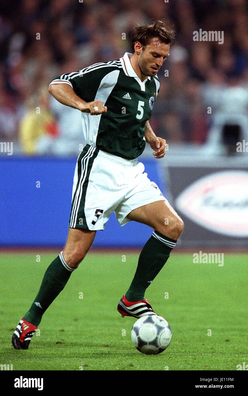 JENS NOWOTNY GERMANY MUNICH OLYMPIC STADIUM MUNICH 01 September 2001 ...