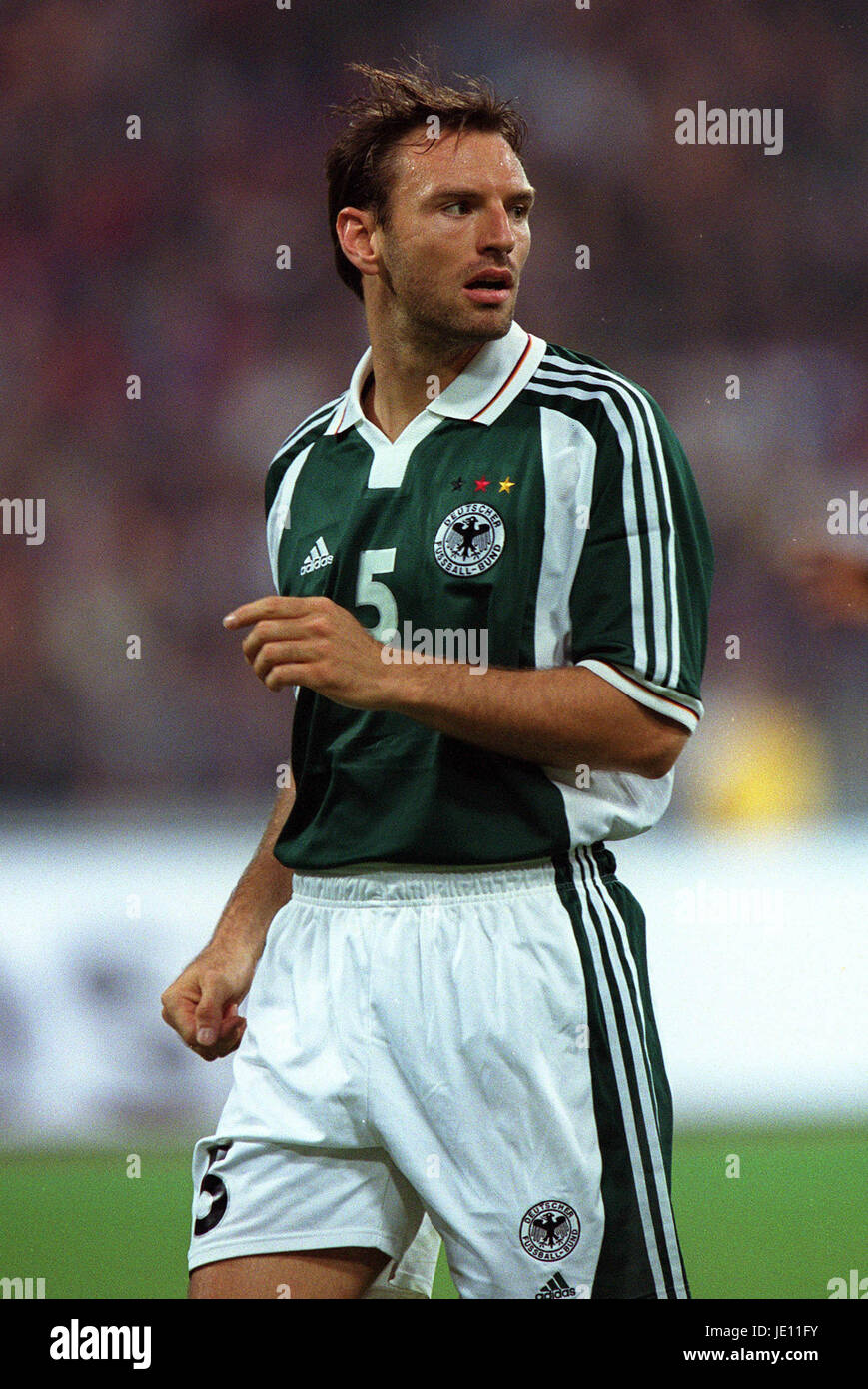 JENS NOWOTNY GERMANY MUNICH OLYMPIC STADIUM MUNICH 01 September 2001 ...