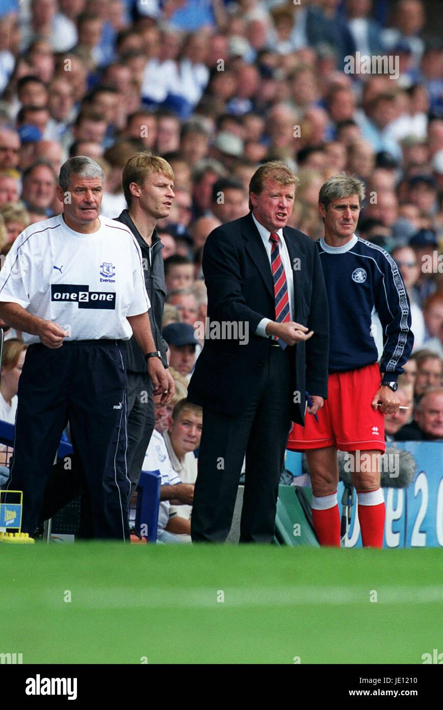 STEVE MCCLAREN & ARCHIE KNOX EVERTON V MIDDLESBROUGH LIVERPOOL GOODISON ...