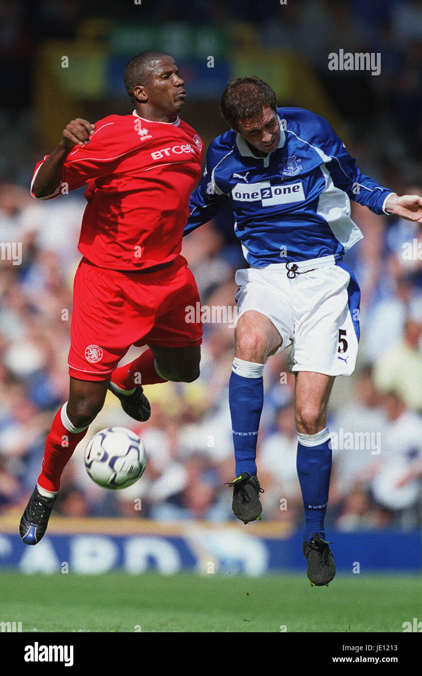 HAMILTON RICARD & DAVID WEIR EVERTON V MIDDLESBROUGH LIVERPOOL GOODISON ...