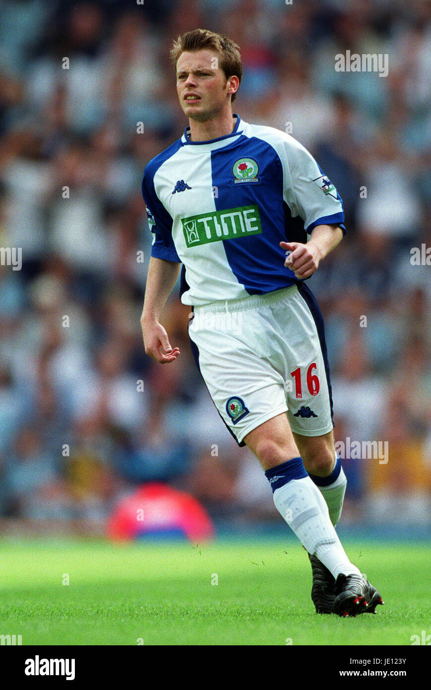ALAN MAHON BLACKBURN ROVERS 25 August 2001 Stock Photo - Alamy