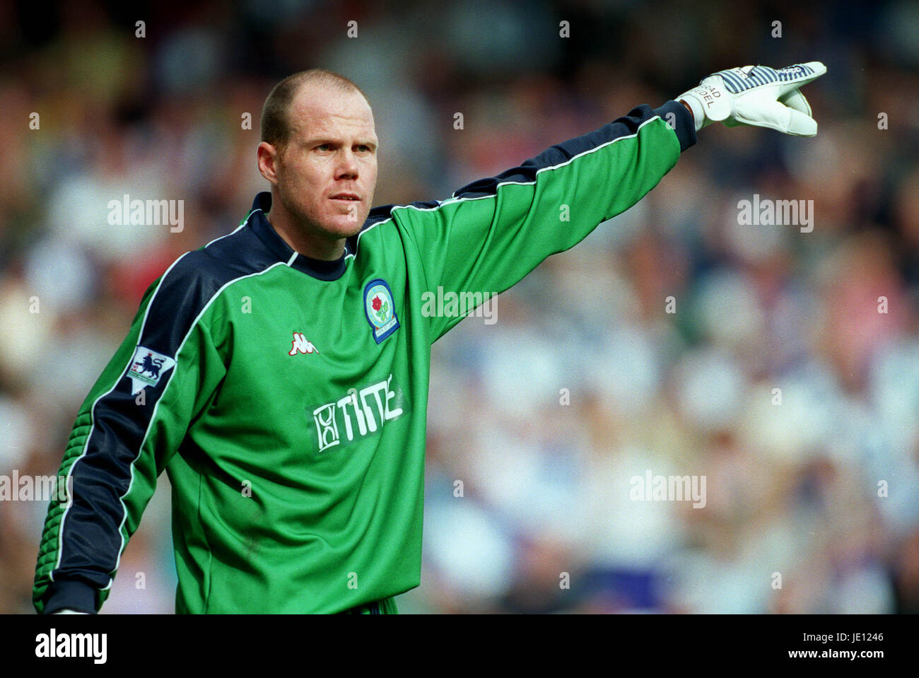 BRAD FRIEDEL BLACKBURN ROVERS FC 25 August 2001 Stock Photo - Alamy
