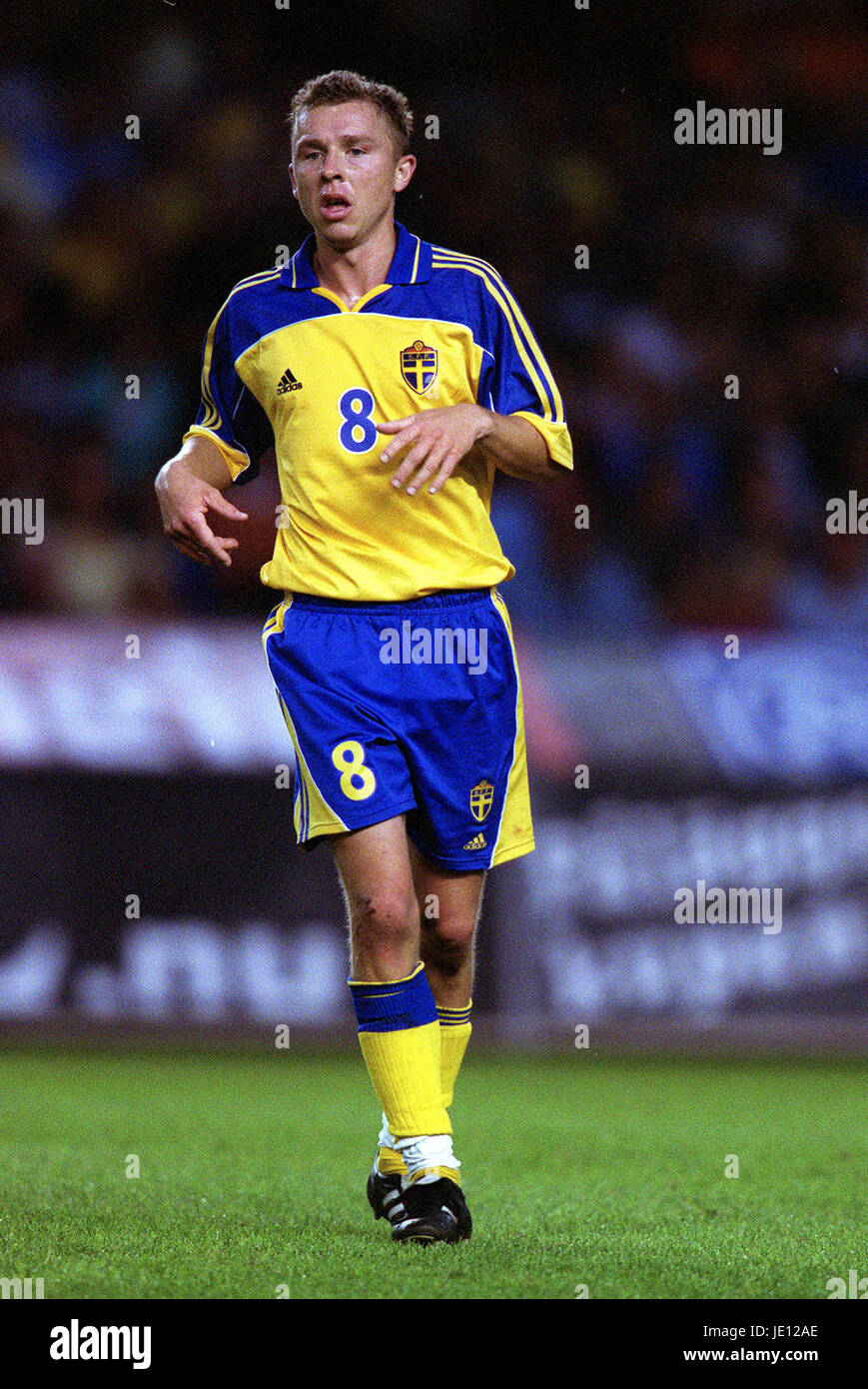 FREDRIK SODERSTROM SWEDEN RASUNDA STADIUM STOCKHOLM SWEDEN 15 August ...