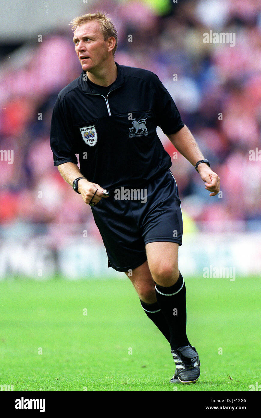 GRAHAM POLL PREMIERSHIP FOOTBALL REFEREE SUNDERLAND STADIUM OF LIGHT ...