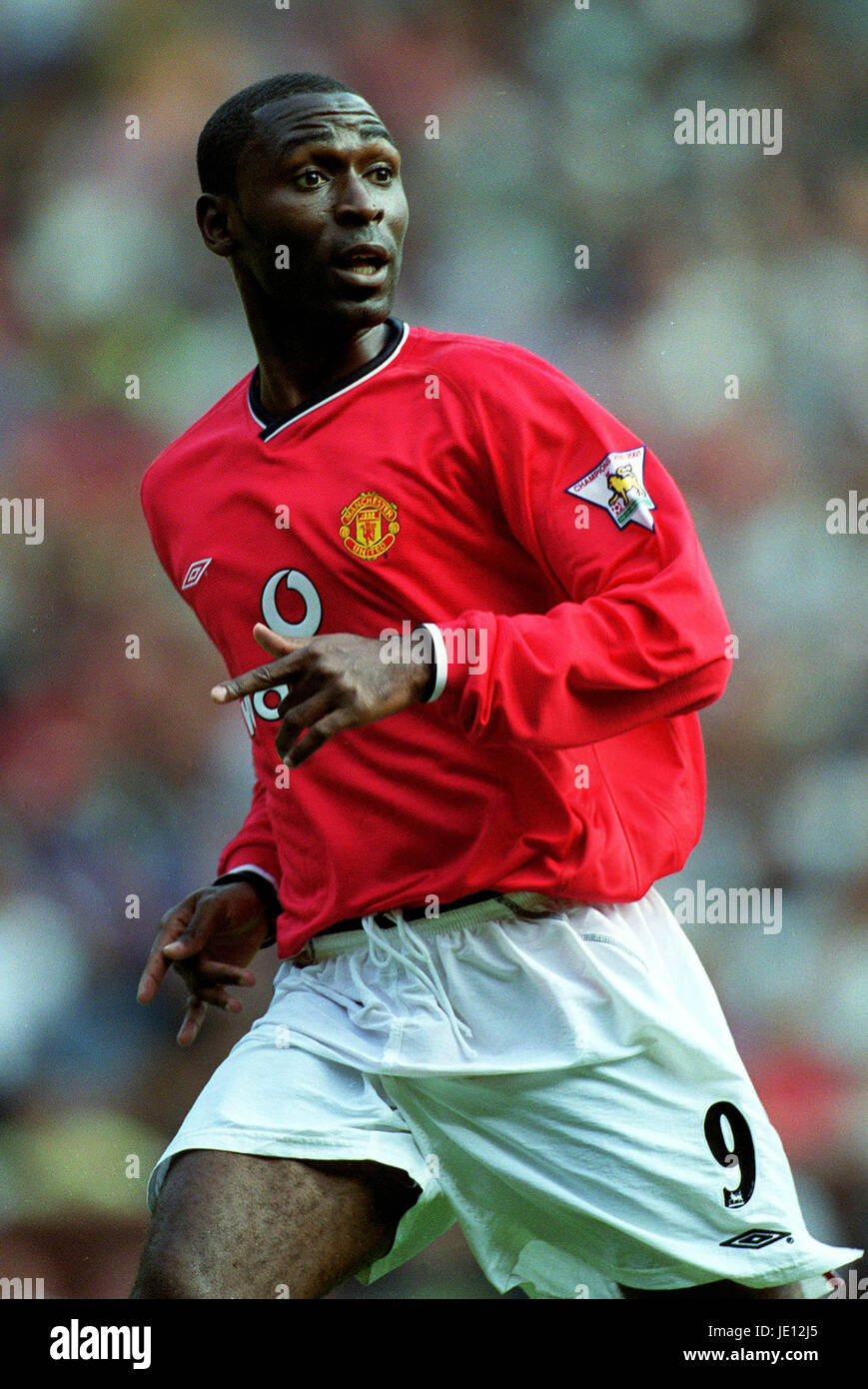 ANDY COLE MANCHESTER UNITED FC MANCHESTER OLD TRAFFORD MANCHESTER 19 ...