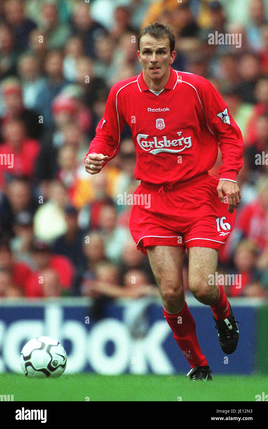 DIETMAR HAMANN LIVERPOOL FC ANFIELD LIVERPOOL ENGLAND 18 August 2001 ...