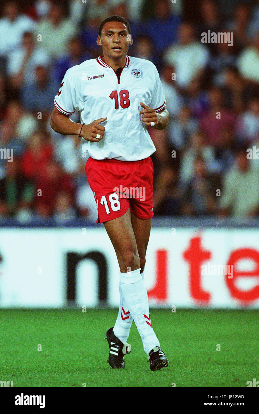 MARC NYGAARD DENMARK STADE DE LA BEAUJOIRE NANTES FRANCE 15 August 2001 ...