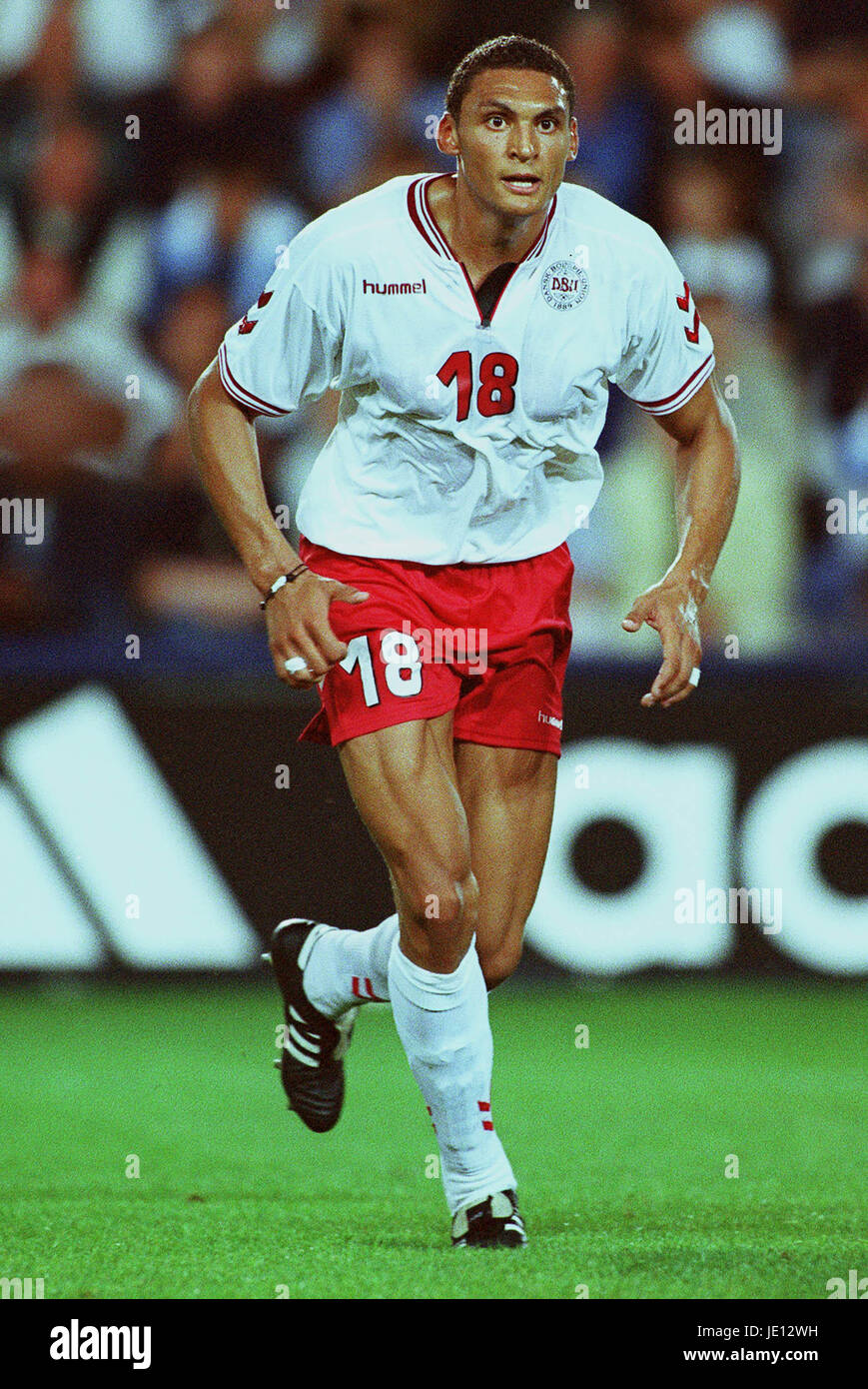 MARC NYGAARD DENMARK STADE DE LA BEAUJOIRE NANTES FRANCE 15 August 2001 ...