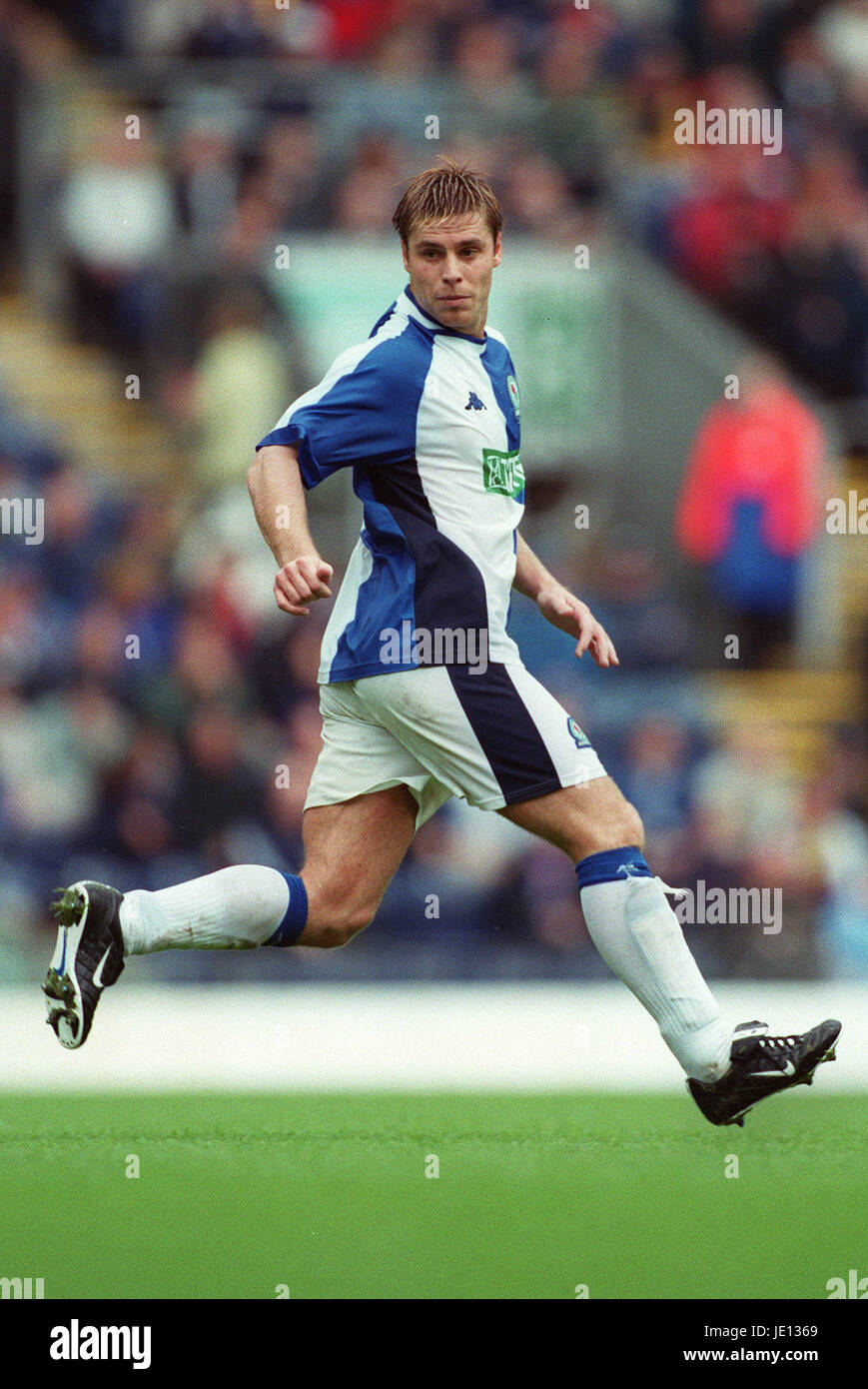 GARY FLITCROFT BLACKBURN ROVERS FC 14 August 2001 Stock Photo - Alamy