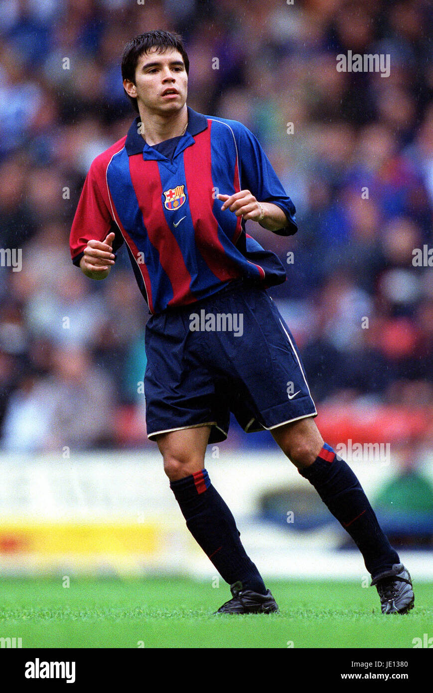 JAVIER PEDRO SAVIOLA BARCELONA 14 August 2001 Stock Photo - Alamy