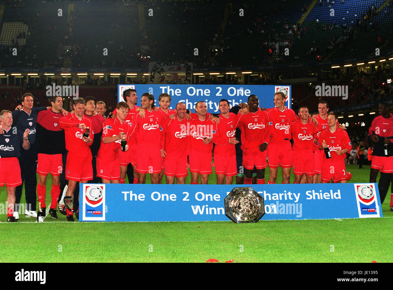 LIVERPOOL FC CHARITY SHIELD WINNERS MILLENNIUM STADIUM CARDIFF WALES 12 ...