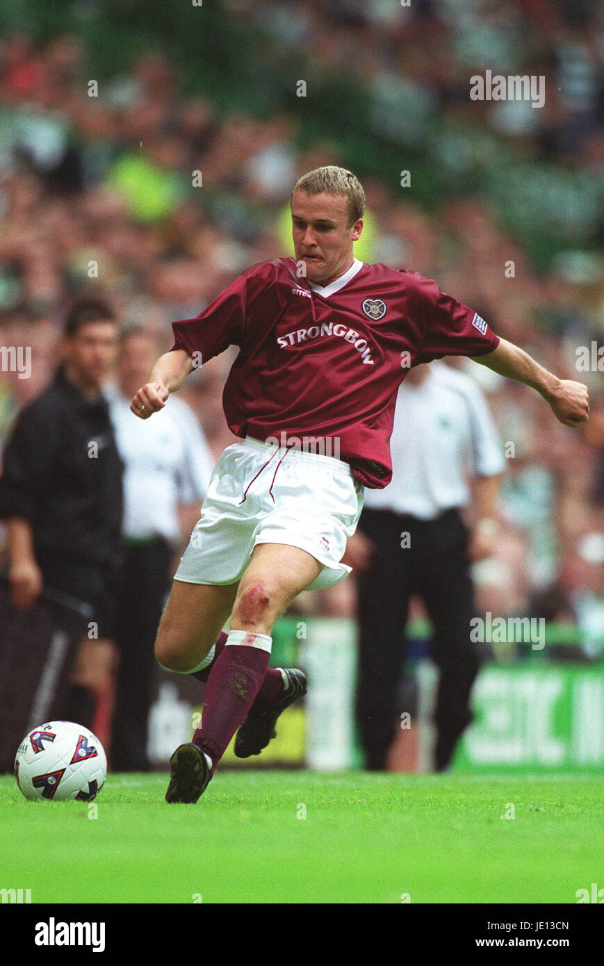 STEVEN BOYACK HEARTS OF MIDLOTHIAN FC CELTIC PARK GLASGOW SCOTLAND 11 ...