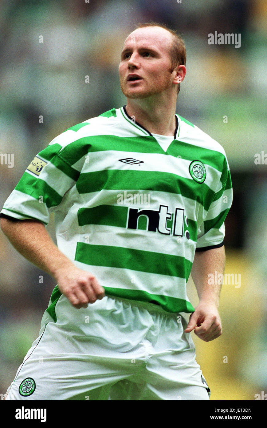 JOHN HARTSON GLASGOW CELTIC FC CELTIC PARK GLASGOW SCOTLAND 11 August ...