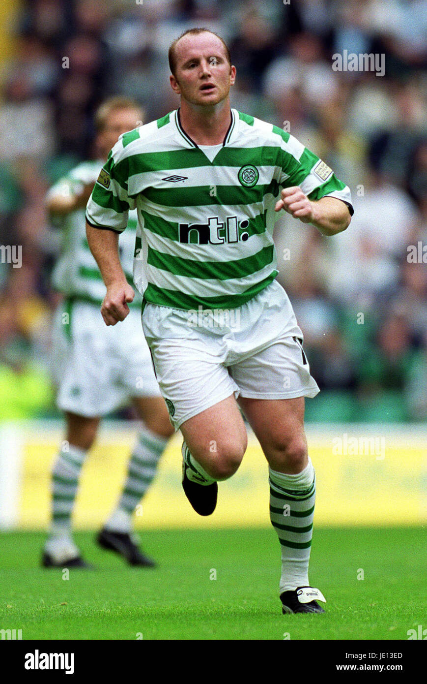 JOHN HARTSON GLASGOW CELTIC FC CELTIC PARK GLASGOW SCOTLAND 11 August ...