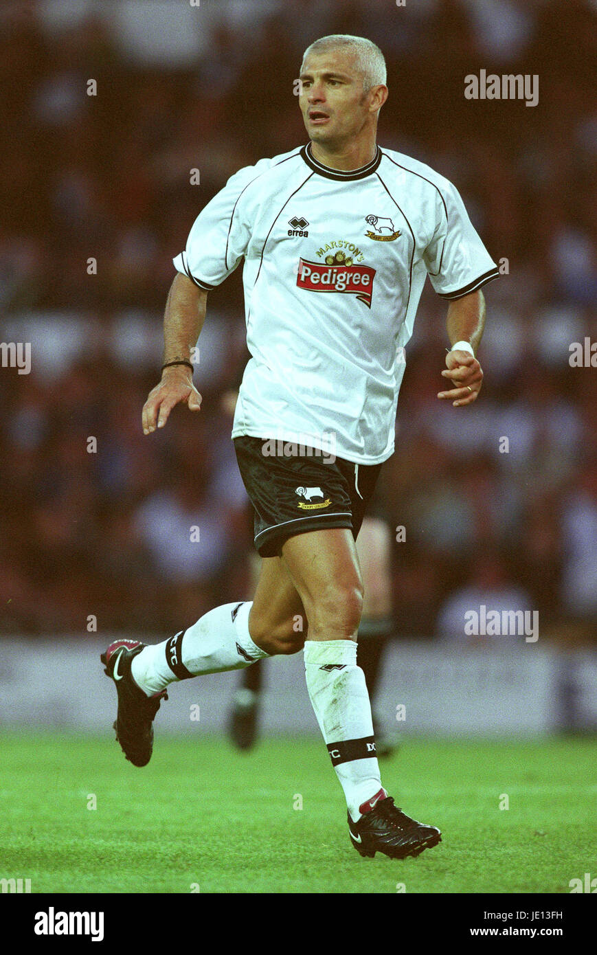 FABRIZIO RAVANELLI DERBY COUNTY FC DERBY DERBY V BARCELONA 10 August ...