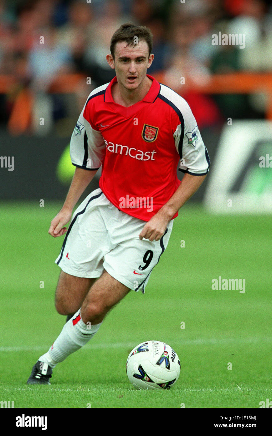 FRANCIS JEFFERS ARSENAL FC LONDON BARNET V ARSENAL 11 August 2001 Stock ...