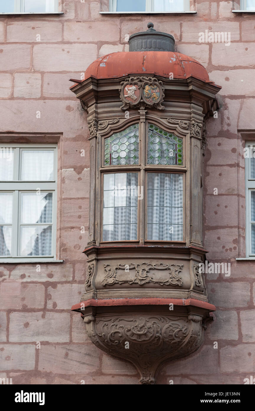 Nuremberg oriel hi-res stock photography and images - Alamy