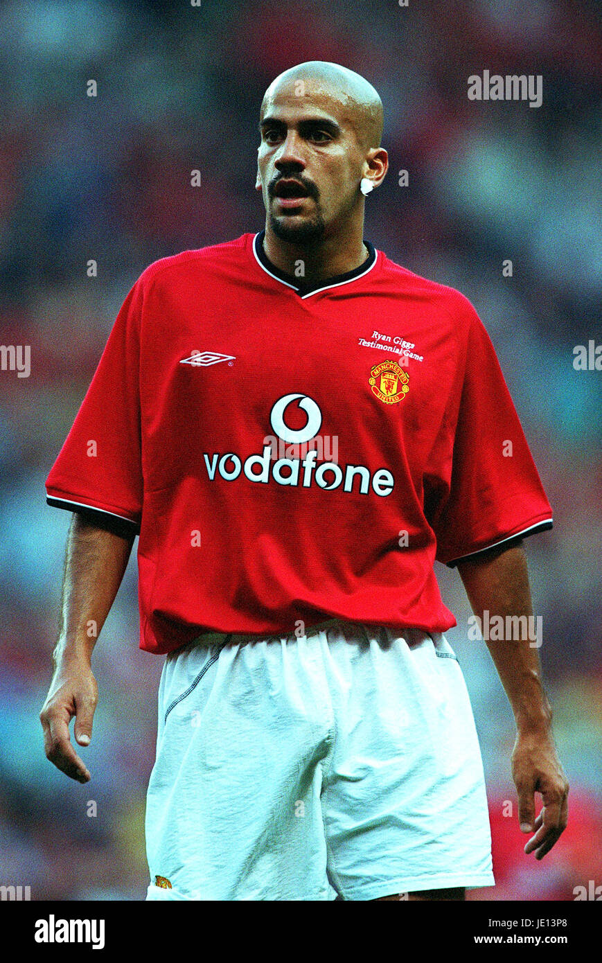 JUAN VERON MANCHESTER UNITED FC OLD TRAFFORD MANCHESTER UTD V CELTIC 01 ...