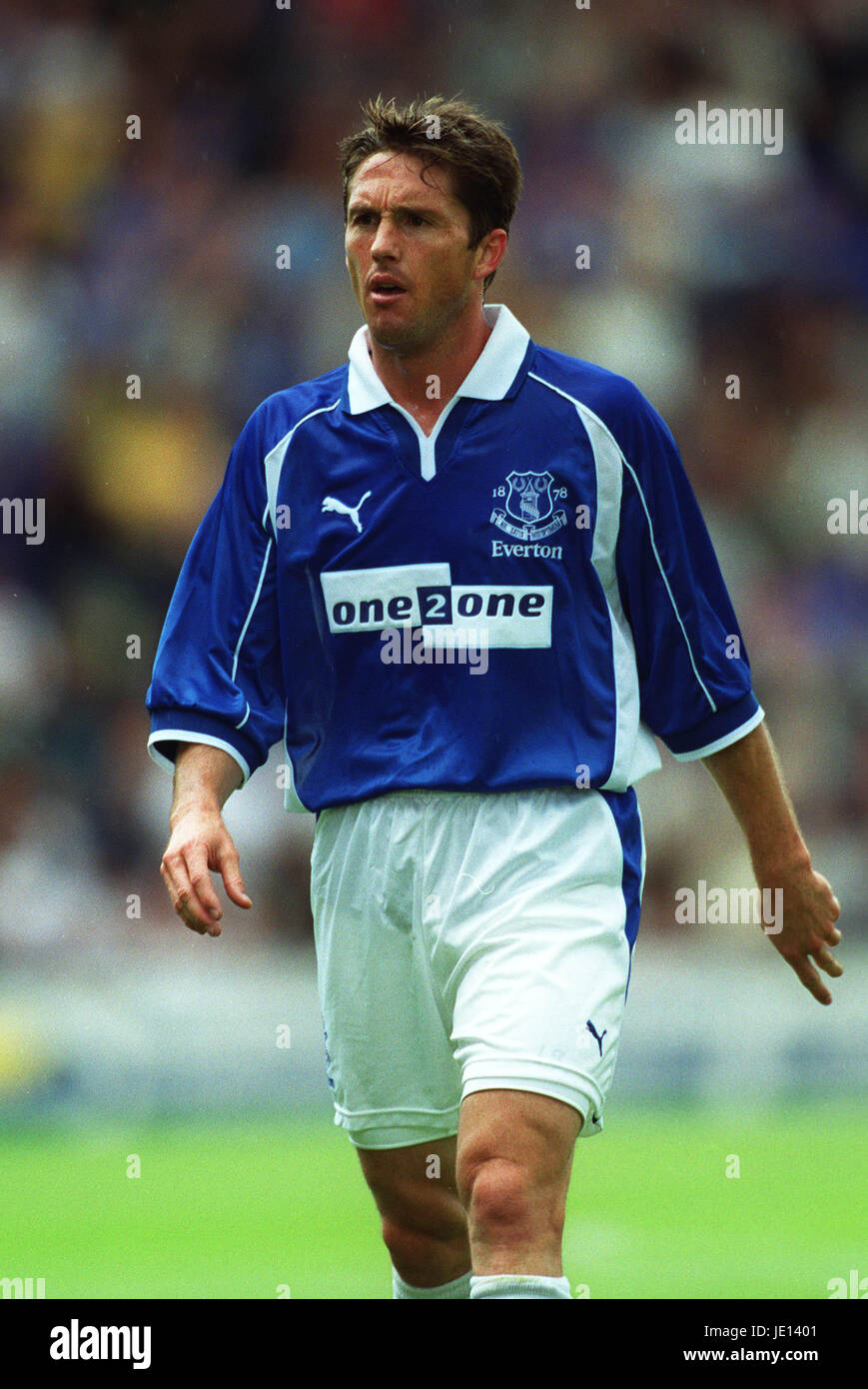 JOE-MAX MOORE EVERTON FC TRANMERE TRANMERE LIVERPOOL 04 August 2001 ...