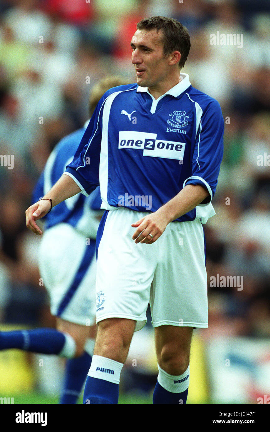 ALAN STUBBS EVERTON FC PRESTON PRESTON V EVERTON 28 July 2001 Stock ...