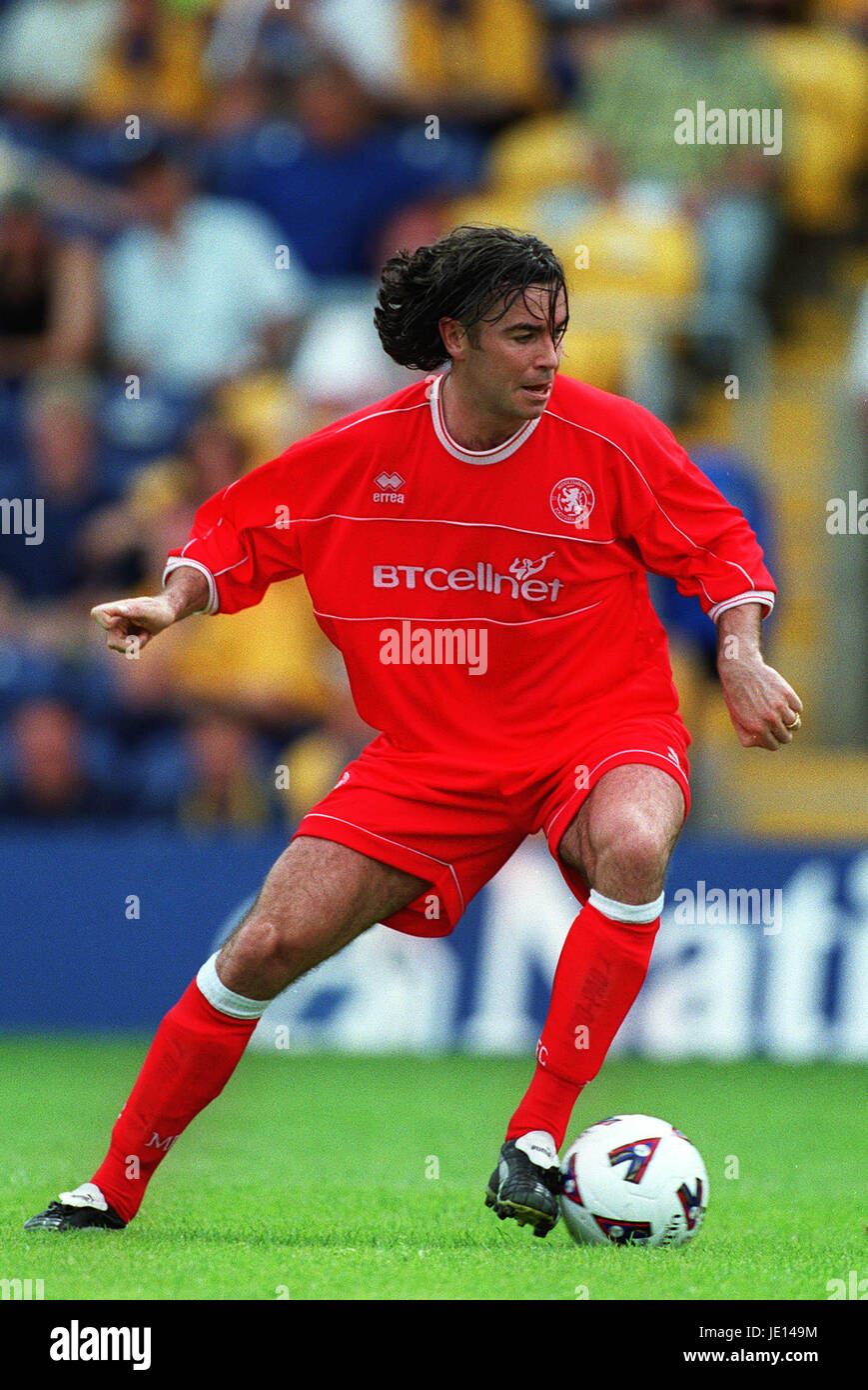KEITH O'NEILL MIDDLESBROUGH FC MANSFIELD MANSFIELD TOWN V MIDDLESBROUGH ...